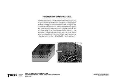 Genetic Optimisation Functionally Graded Material Iaac Blog