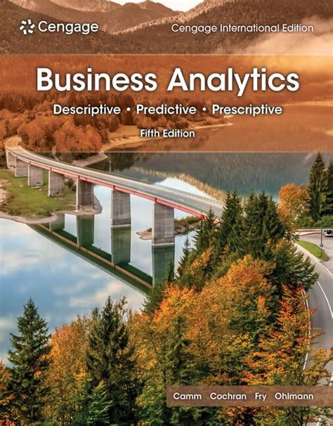 Business Analytics 5th Edition Webassign Auk Aafaqeducation