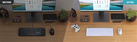 Geodmaer Wireless Keyboard And Mouse With 7 Colors Backlits Rechargeable 2 4g