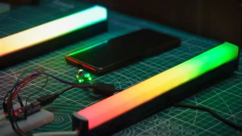 Ws2812 Music Reactive Rgb Vu Meter Using Arduino Arduino Arduino