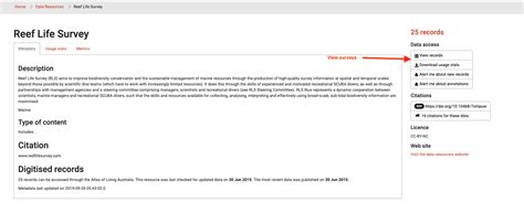 Collectory Link To Surveys · Issue 71 · Atlasoflivingaustraliaextended Data Model · Github