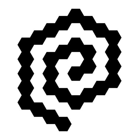 Hexagon Spiral By 10binary On Deviantart