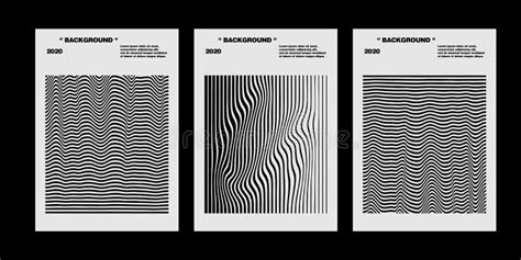 Cover And Poster Design Template For Magazine Trendy Abstract Geometric And Curve Vector