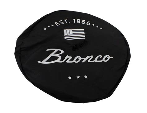 Bronco 2021 2026 Bronco 66 32in Spare Tire Cover Accessories