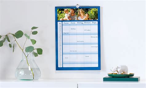 Calendrier Familial Personnalisé Avec Photos Cewe