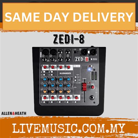 Allen And Heath Zedi 8 Mixer With Usb Zedi8 Zedi 8 Shopee Malaysia