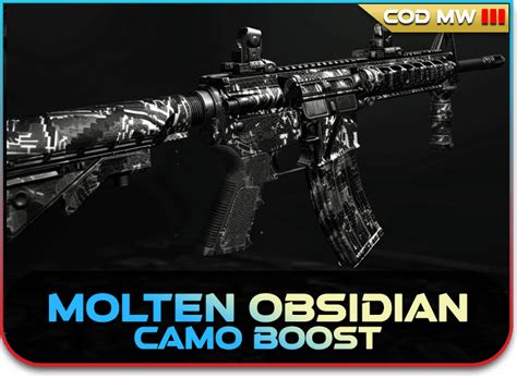 Cod Mw3 Molten Obsidian Camo Boosting Service