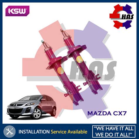 Mazda Cx7 Front And Rear Absorber Ksw Shock Absorbers 2pcs Lazada