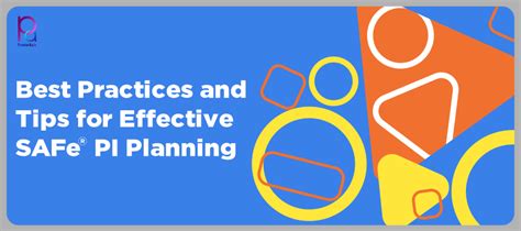 Pi Planning Best Practices Tips To Implement Program Increment Planning