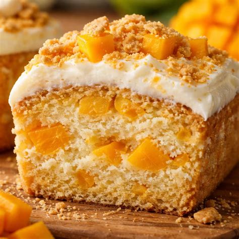 Mango Float Mini Loaf Cake A Sweet Slice Of Sunshine