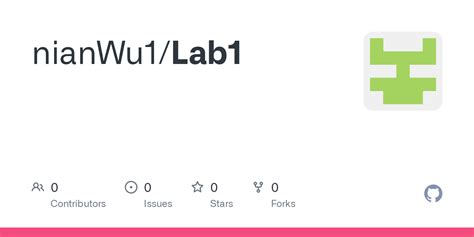 Github Nianwu1lab1
