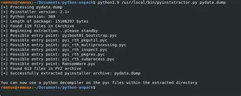 在windows和linux上解压python可执行文件 🔰雨苁ℒ🔰