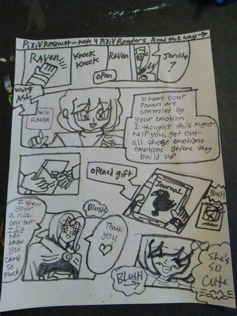 Pixiv Request Present Raven And Jericho By Missjumpcity On Deviantart