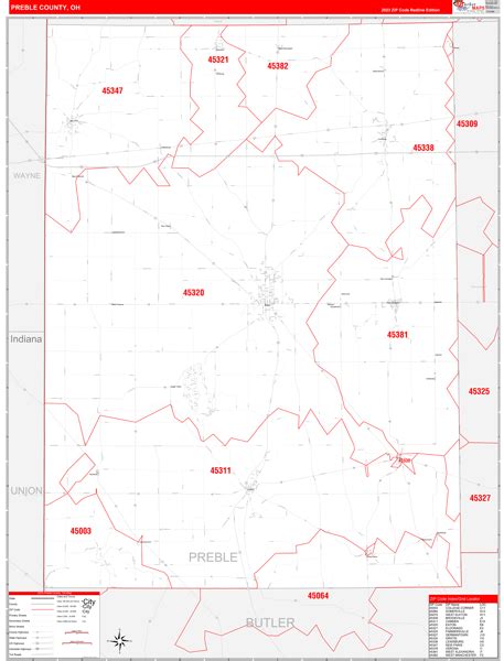 Maps Of Preble County Ohio