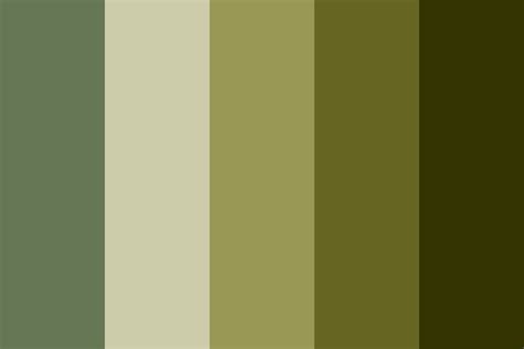 Shades Of Grass Color Palette