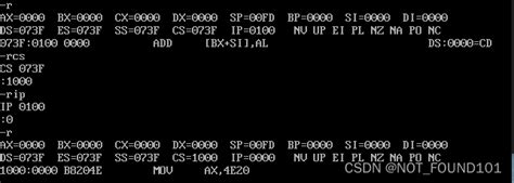 《汇编语言》实验一汇编实验一 Csdn博客