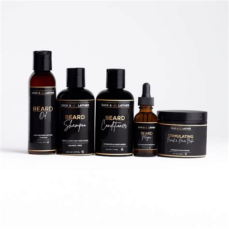 Mens Healthy Hair And Beard Starter Kit
