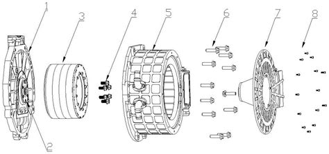 一种增程器发动机曲轴与增程器单电机总成的连接结构的制作方法