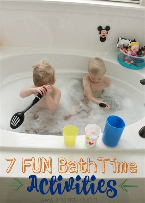 7 Fun Bath Time Activities A Moms Take