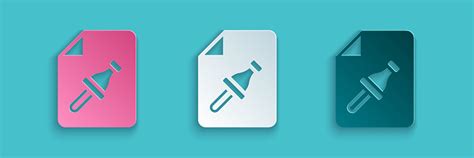 파란색 배경에 고정된 푸시버튼 아이콘이 있는 용지 컷 노트 용지입니다 메모 종이 기호 종이 아트 스타일 벡터 0명에 대한 스톡 벡터 아트 및 기타 이미지 Istock