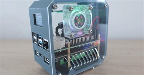 60 Raspberry Pi Mini Tower NAS Kit Takes One SATA SSD CNX 46 OFF