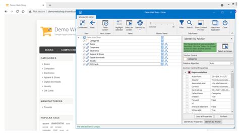 Tricentis Tosca Create Modules By Using Tosca Scan