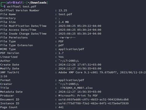 Digital Forensics Extracting Pdf Metadata Hackers Arise