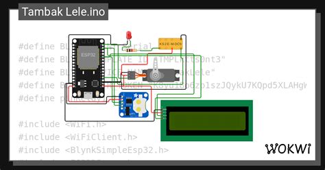 Tambak Lele Ino Wokwi ESP STM Arduino Simulator