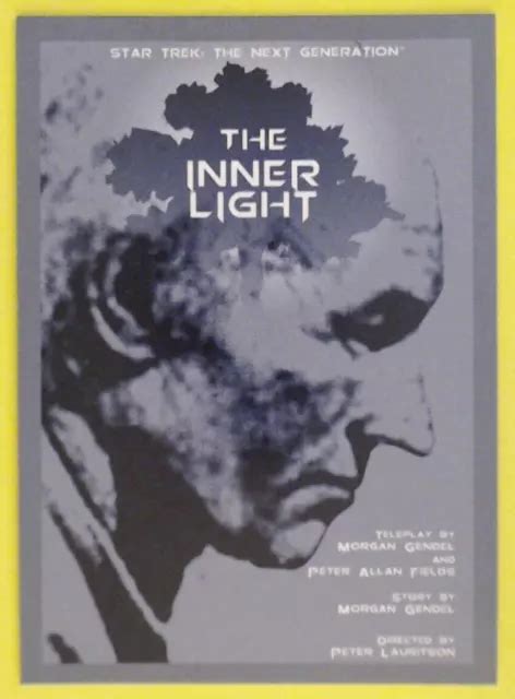 Star Trek The Next Generation Portfolio Prints Series 1 125 The Inner Light Eur 2 53 Picclick Fr