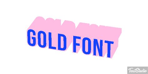 Gold Font Font Animated  Logo Designs Gold Font Font Animated  Logo Designs
