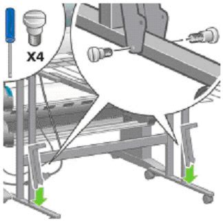 Hp Designjet Stacker Setup And Installation Hp Customer Support