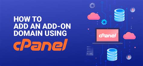 how to add an add on domain using cpanel flexicloud internet