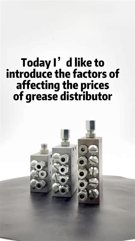 그리스 윤활 매니 폴드 블록 그리스 윤활유 계량 장치 밸브 점진적 그리스 분배기 밸브 Buy 그리스 윤활 매니폴드 블록