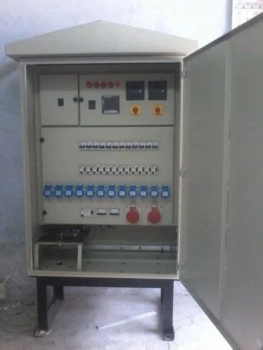 Sheet Metal Three Phase Socket Panel For Factory Usage Operating Voltage V At Rs In