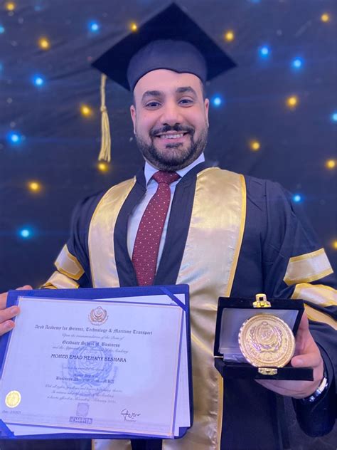 Mba Aast Graduation Achievement Moheb Emad 74 Comments