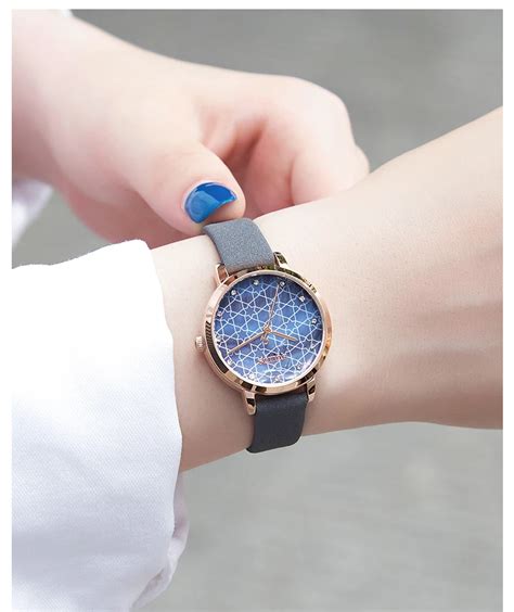 Julius Брендовые женские кварцевые часы простые повседневные кожаные часы сетчатые