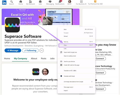 How To Save Linkedin Profile As PDF Step By Step UPDF