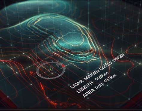 Three Dimensional Cube Ltd Lidar Animation Of Maiden Castle Hillfort