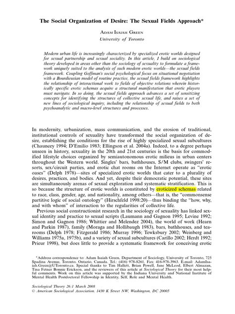 green 2008 sexual fields pdf eroticism sociology