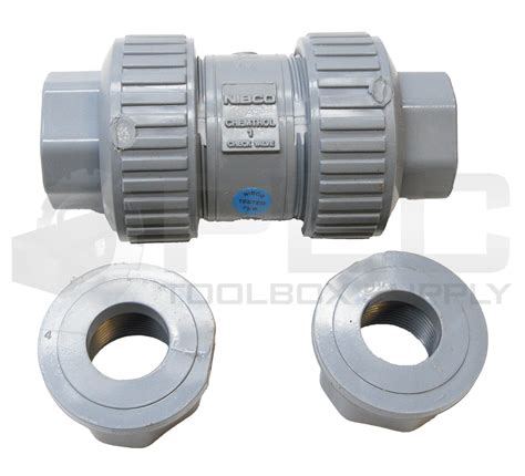 NEW NIBCO CHEMTROL U51BC V BALL CHECK VALVE 1 PLC Toolbox Supply