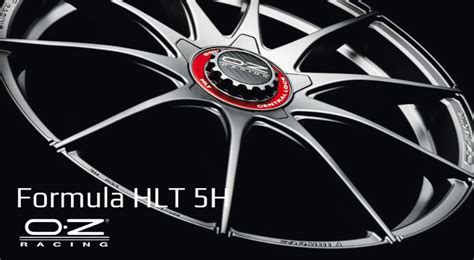 【楽天市場】17インチ Oz Racing I Tech Formula Hlt 17x75j 51143 45 Matt Black