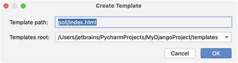 Add Django Templates Pycharm Documentation