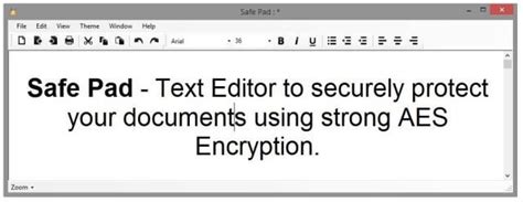 safe pad open source encrypted text editor r opensource