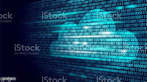 cloud computing online storage binary code numbers big data information future modern internet