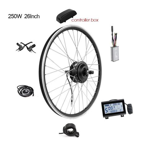 Kt Lcd3 250w E Bike Wheel Motor 36v 48v Electric Bike Conversion Kit