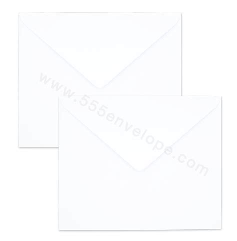 White Envelope No 10 Half Fold A4 555envelope