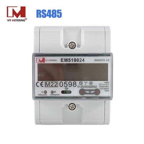 Solar Panel Use Multifunction Kwh Bi Directional Energy Meter Rs485 Modbus Bi Directional