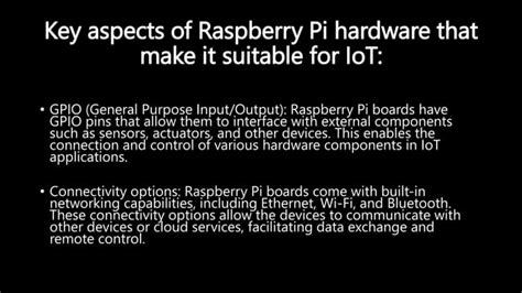 Iot Raspberry Pi Hardwarepptx