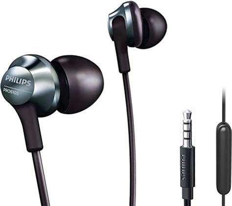 Amazon Com Philips Pro Wired Earbuds With Microphone Hi Res Audio In Ear Headphones With Mm