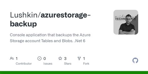 github lushkin azurestorage backup console application that backups the azure storage account